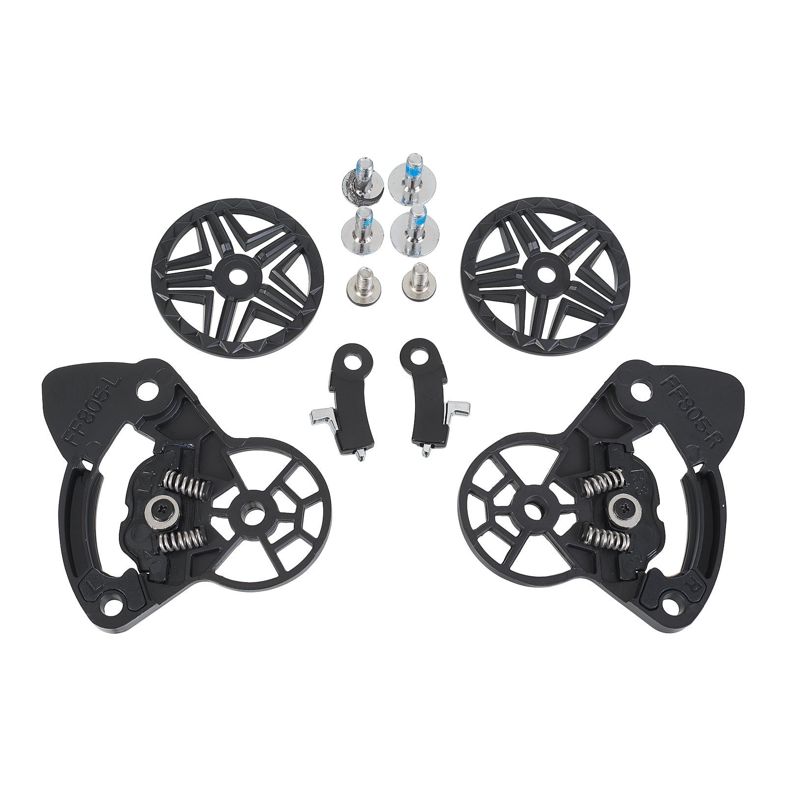 LS2 FF805 Thunder Ratchet + Screws (Black) – LS2 Helmets Australia
