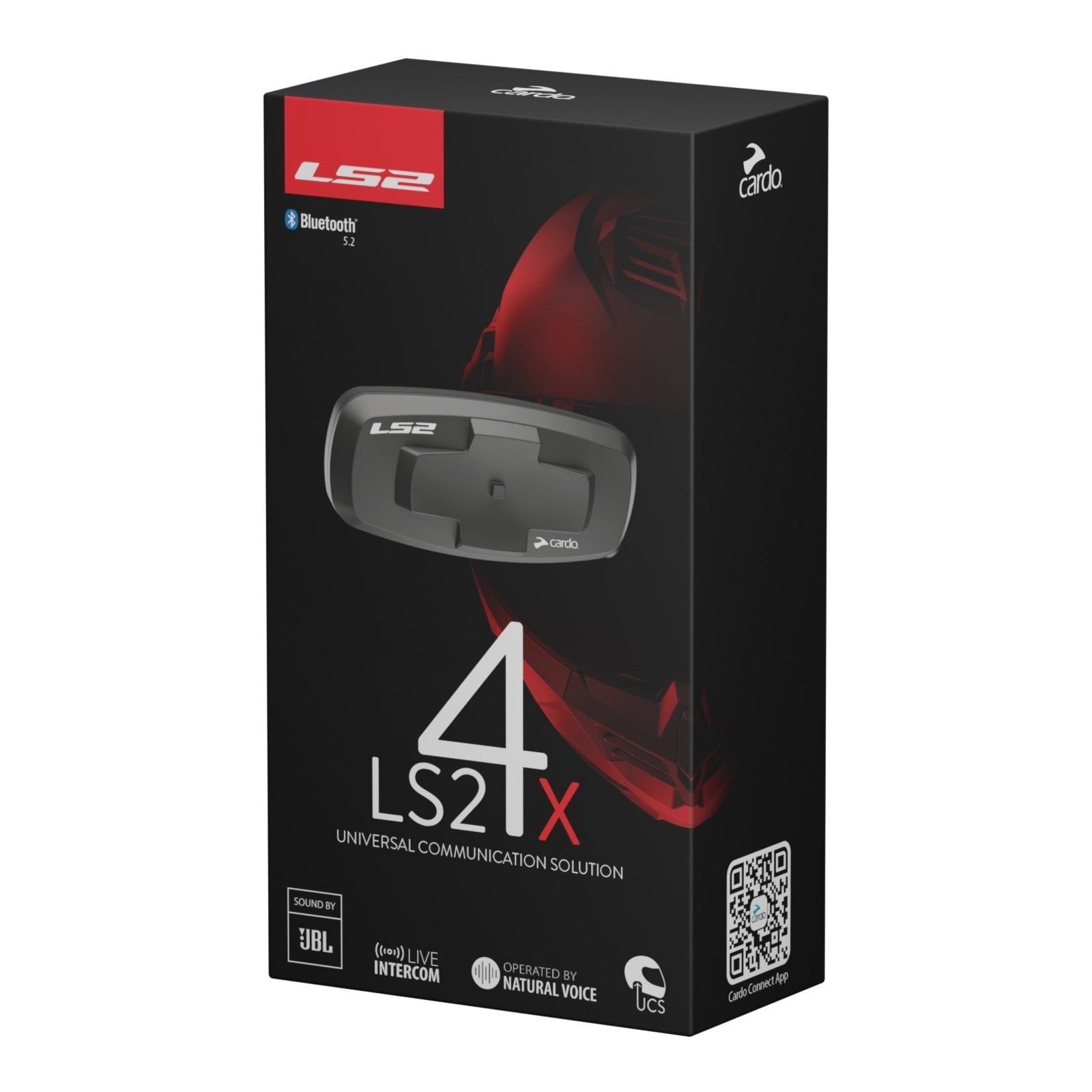 LS2 4X Bluetooth Intercom by Cardo - Single – LS2 Helmets Australia
