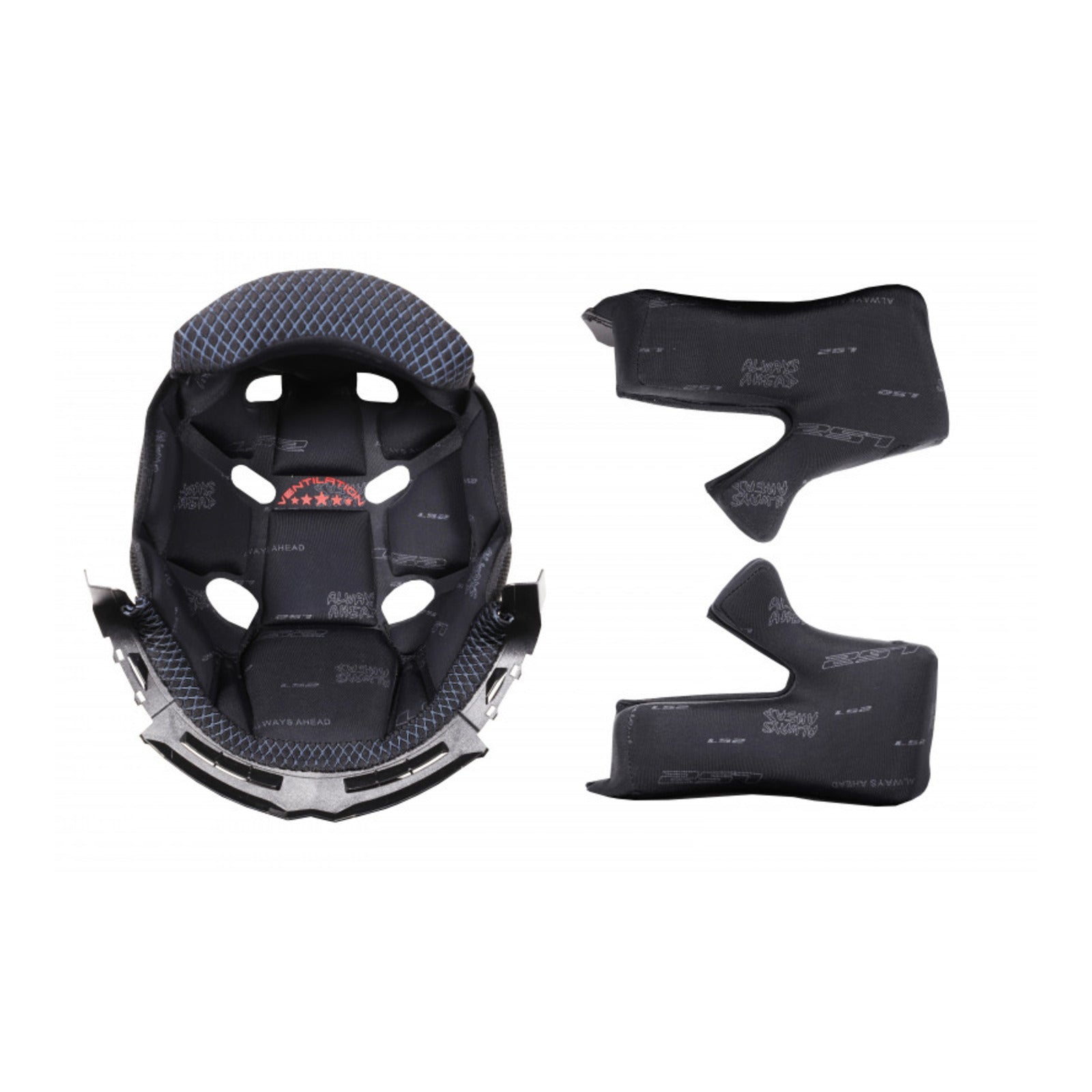 LS2 MX700 Subverter Evo Liner and Cheek Pad Set – LS2 Helmets Australia